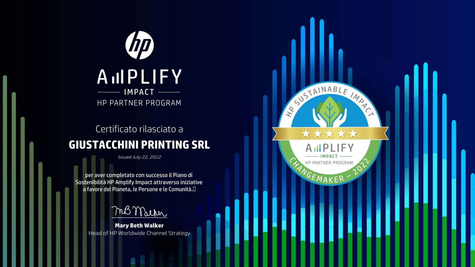 HP Amplify Impact - Giustacchini Printing